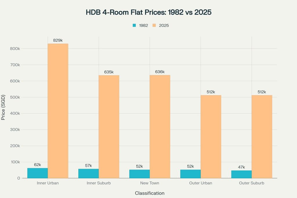 From $47,500 to $1.6 Million: How Singapore’s HDB Prices Exploded Since ...